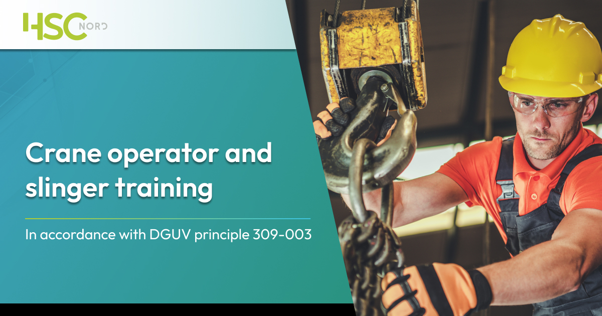 Crane operator and slinger training - HSC Nord GmbH