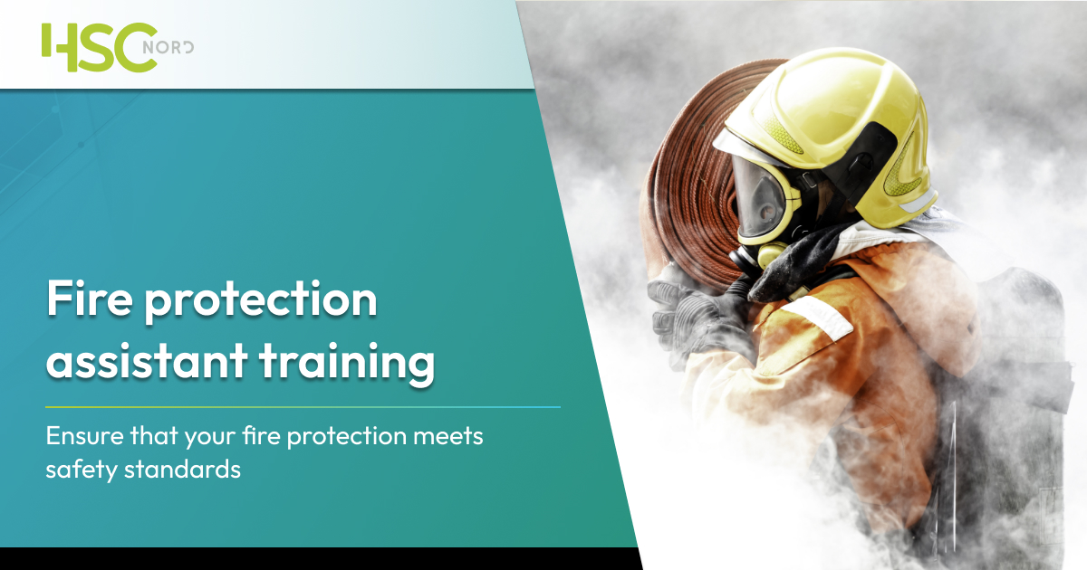 Fire protection assistant training - HSC Nord GmbH