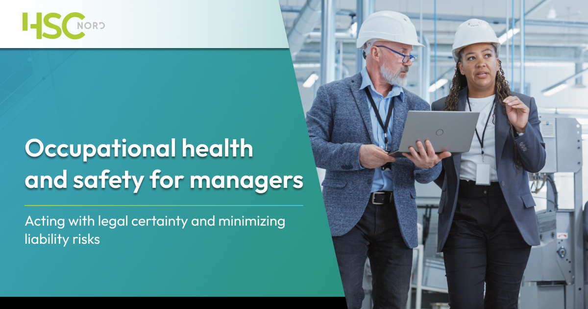 Occupational health and safety for managers - HSC Nord GmbH
