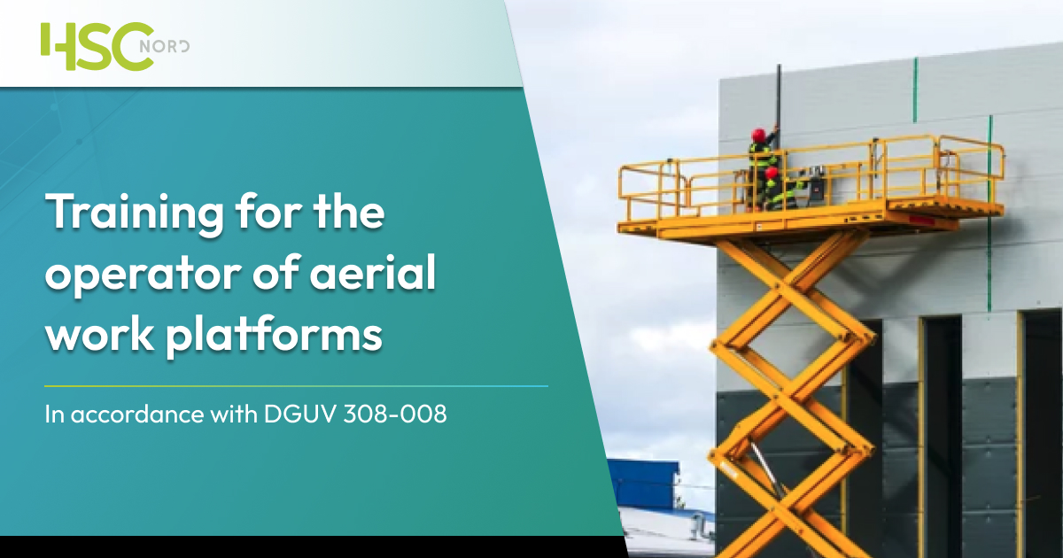 Training for the operator of aerial work platforms - HSC Nord GmbH